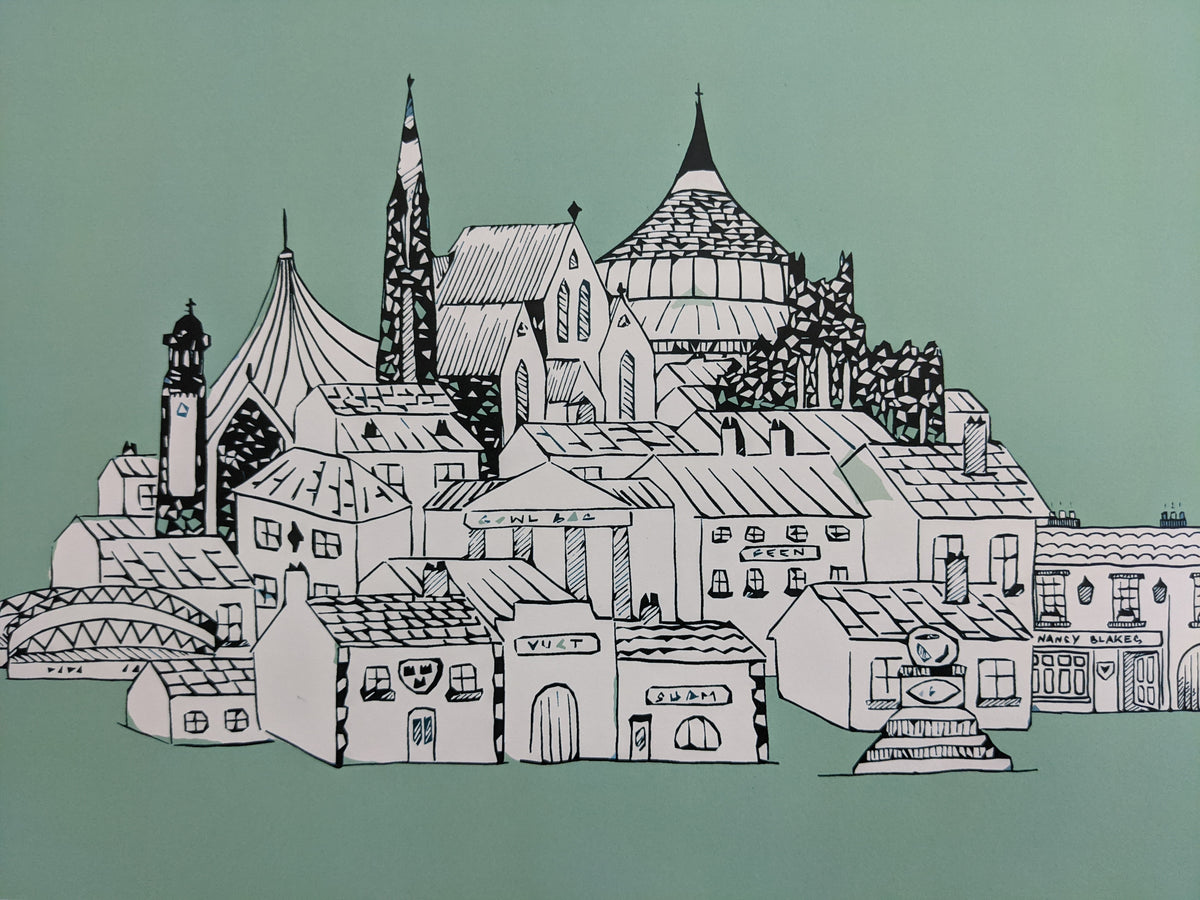 Limerick Print, Original Artwork from The 061.